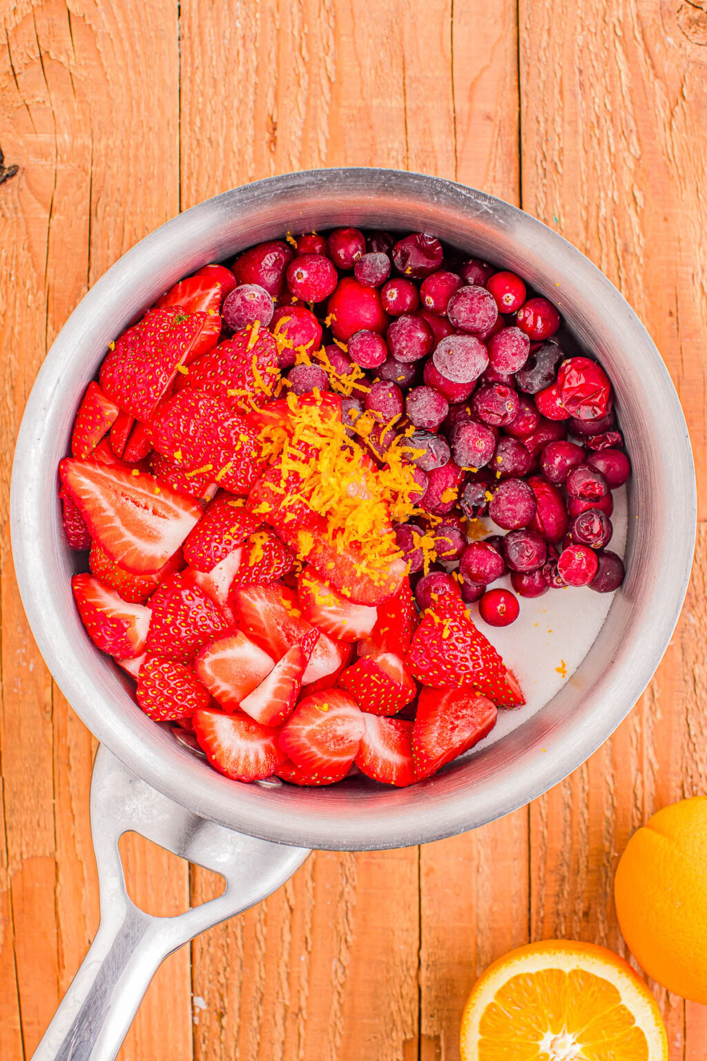 Christmas Freezer Jam - Averie Cooks