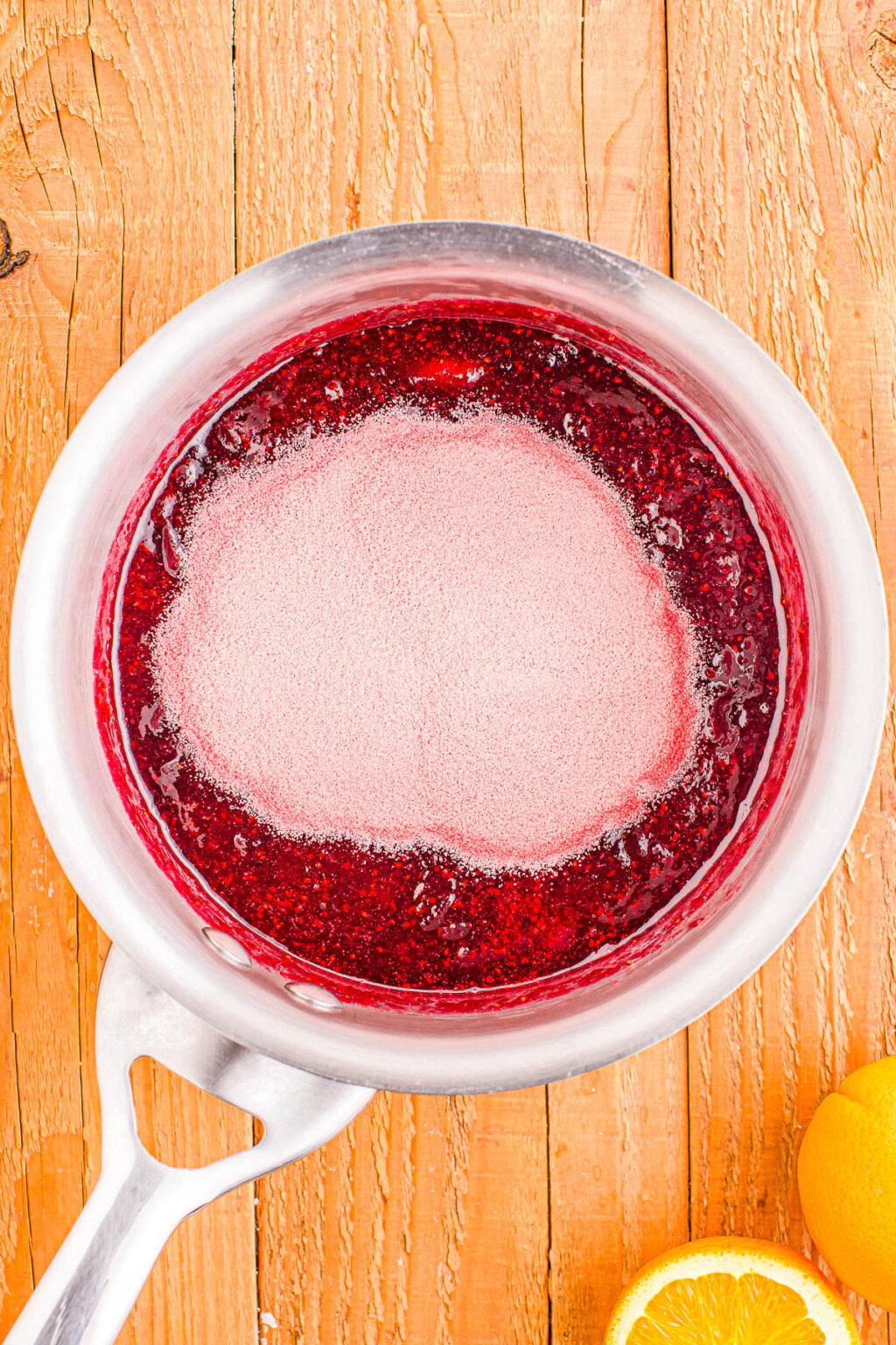 Christmas Freezer Jam - Averie Cooks