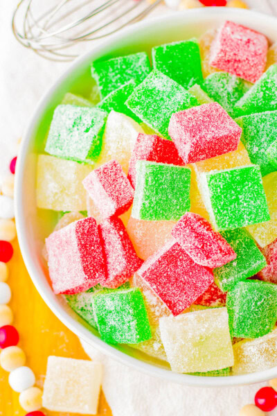 Homemade Homemade Gumdrops Candy - Averie Cooks