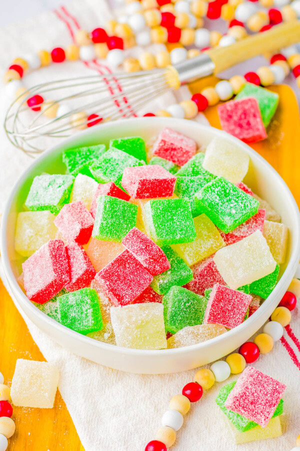 Homemade Homemade Gumdrops Candy - Averie Cooks