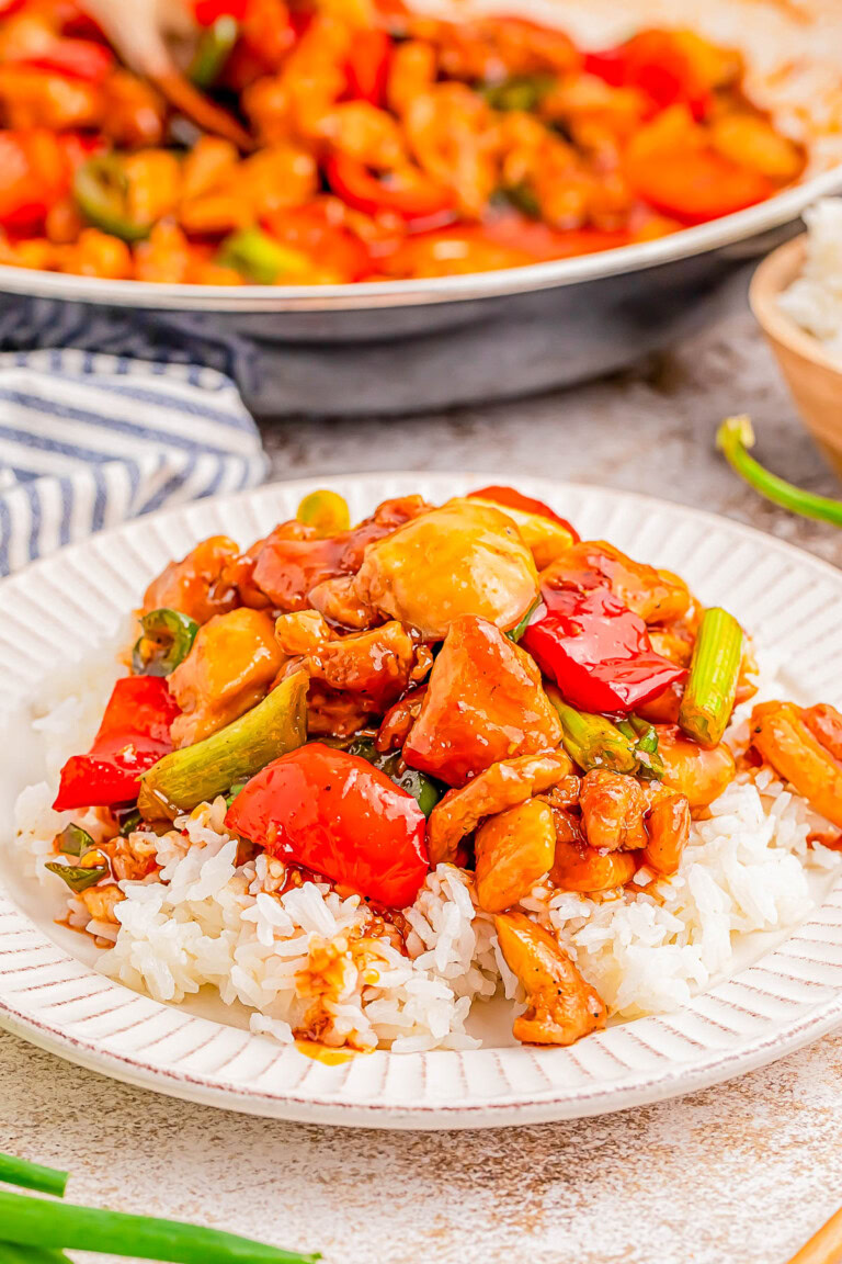 Chicken and Pepper Stir Fry - Averie Cooks