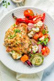 Greek Sheet Pan Chicken (Flexible Recipe!) - Averie Cooks