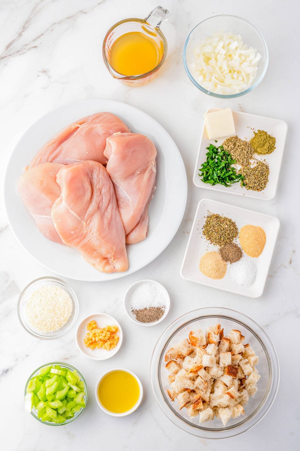 Stuffing Stuffed Chicken Breasts (Boxed or Leftover Stuffing OK ...
