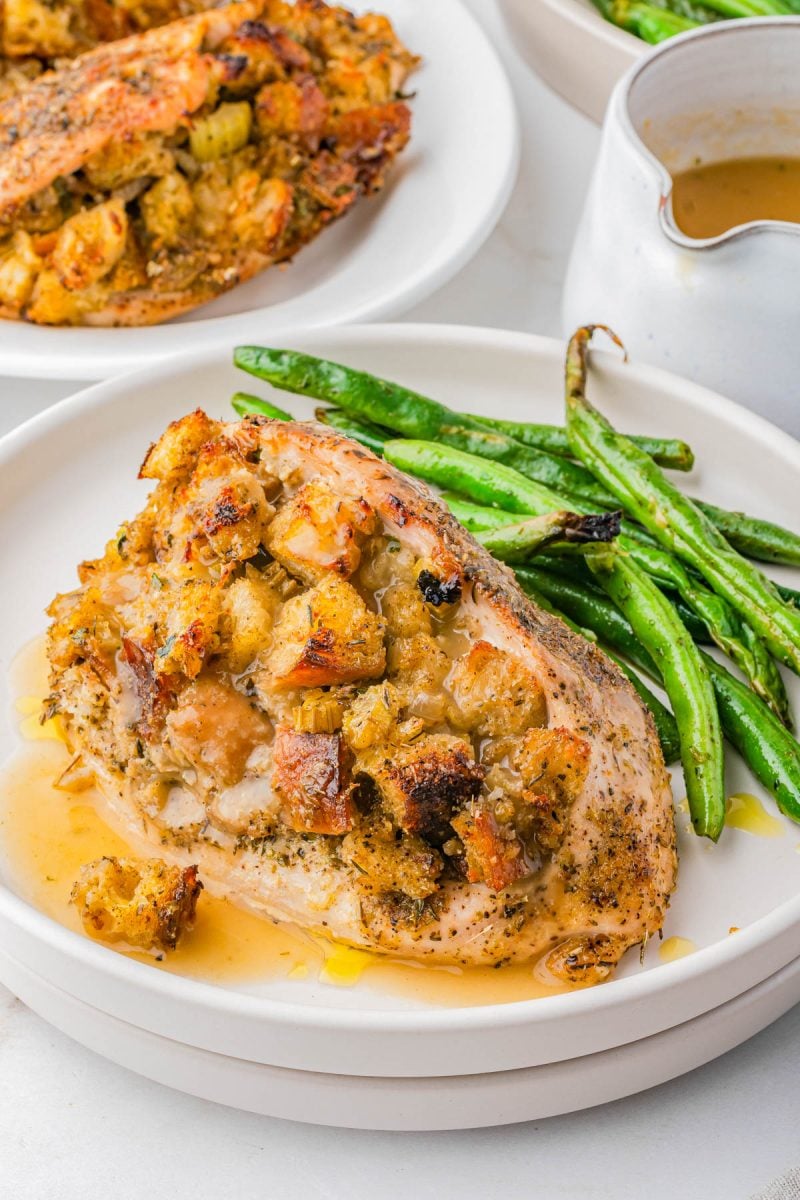 Stuffing Stuffed Chicken Breasts (Boxed or Leftover Stuffing OK ...
