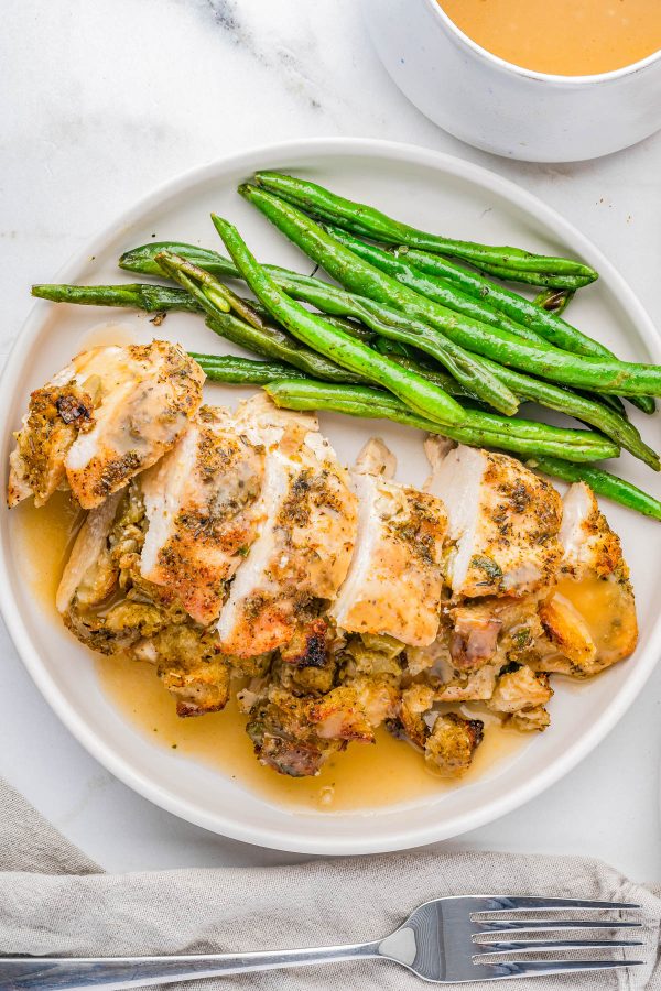 Stuffing Stuffed Chicken Breasts (Boxed or Leftover Stuffing OK ...