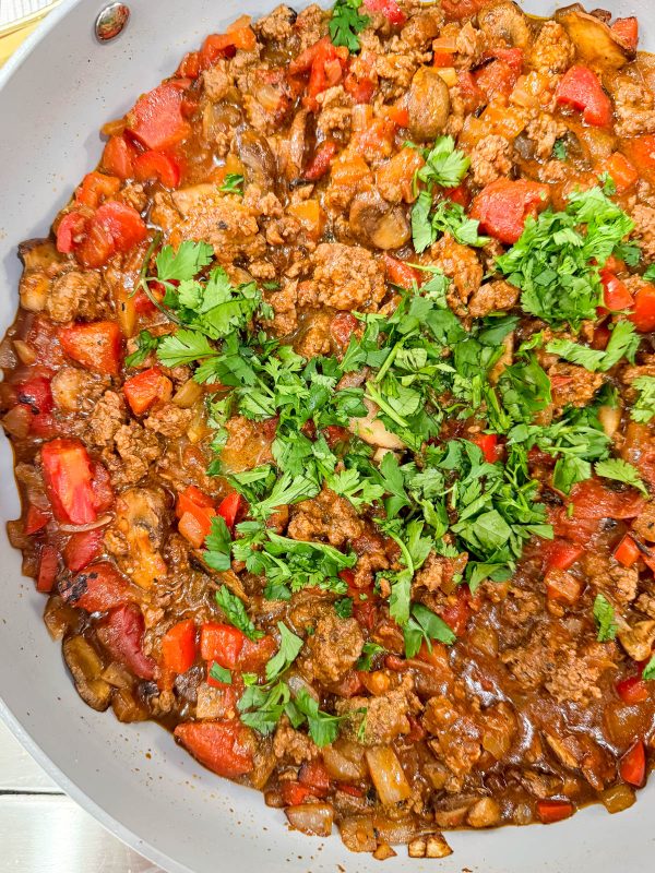 Beefed Up Taco Meat (Stretch a Pound of Beef Further!) - Averie Cooks